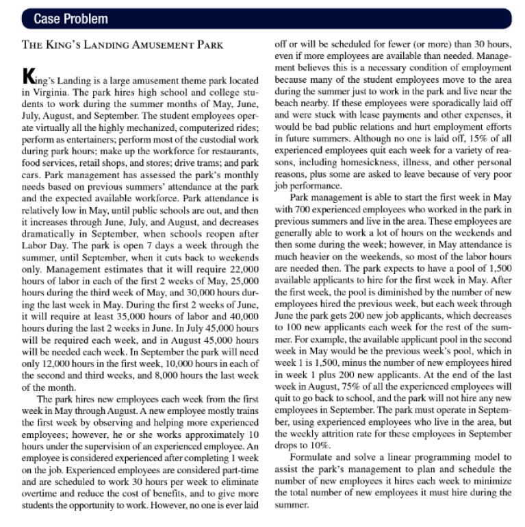 Solved Write Sensitivity analysis for the case study | Chegg.com