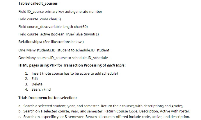 Solved I only need the HTML pages using PHP for Transaction | Chegg.com