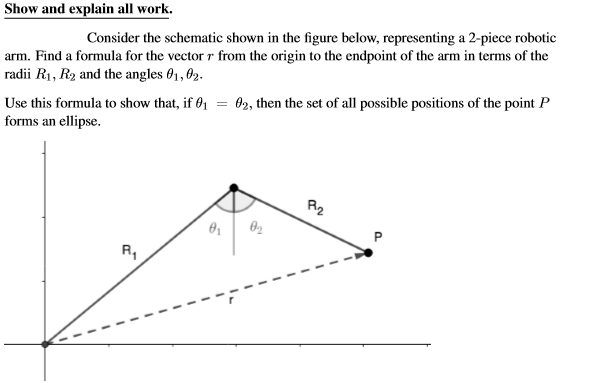 Solved Show and explain all work. Consider the schematic | Chegg.com