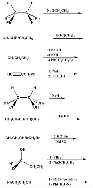 Solved For each of the following, give the major organic | Chegg.com