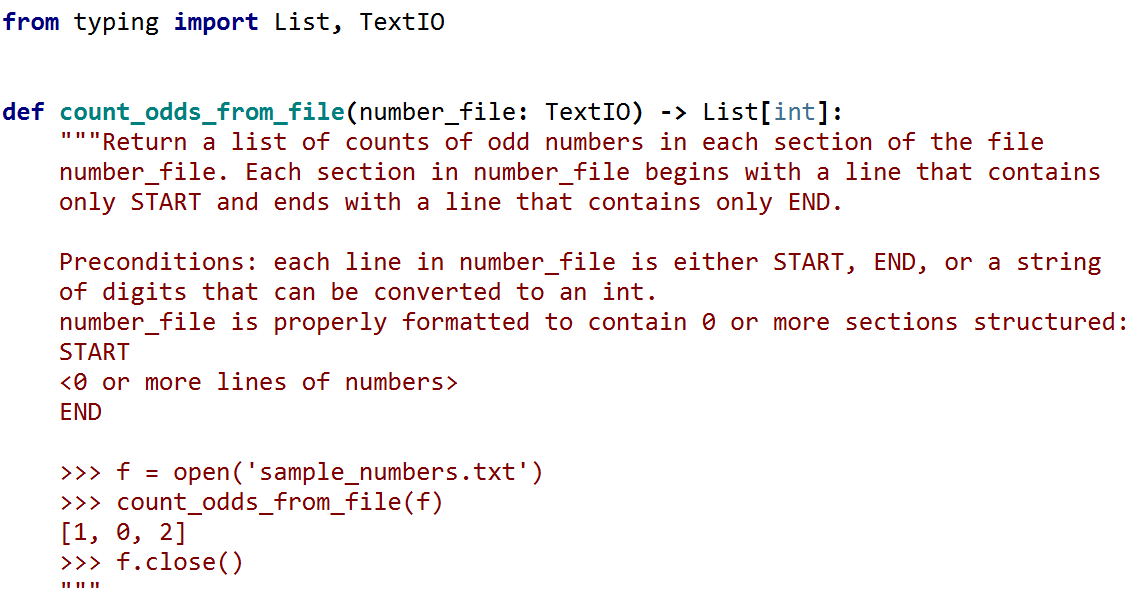 Solved From Typing Import List Textil Def 