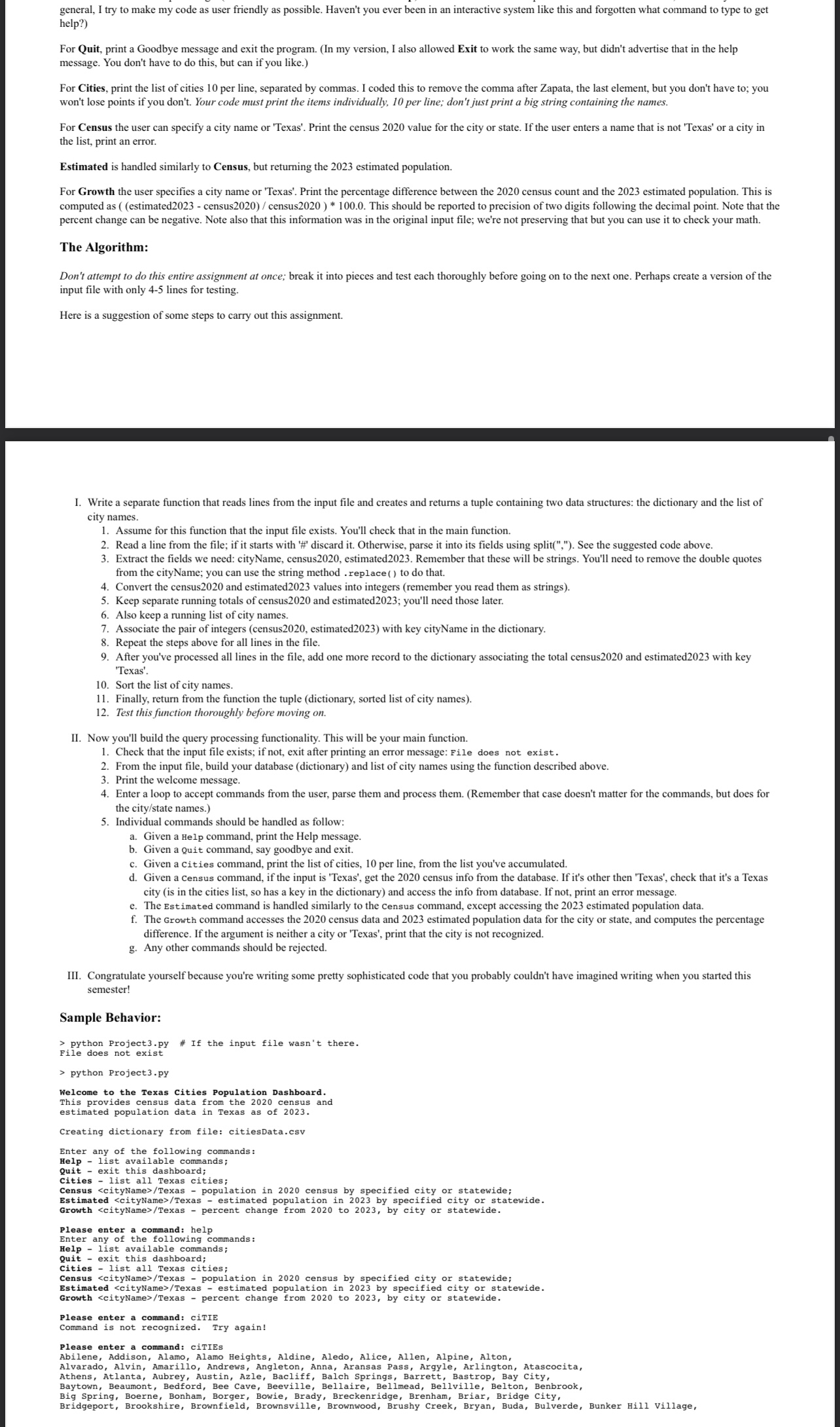 Solved Building a Query Processing Utility A common type of | Chegg.com