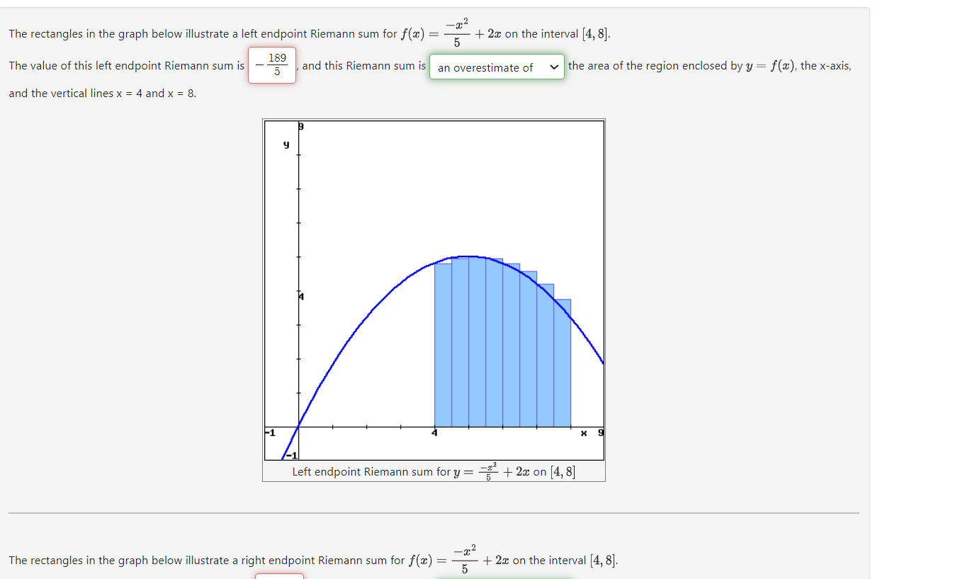 Solved The rectangles in the graph below illustrate a left | Chegg.com