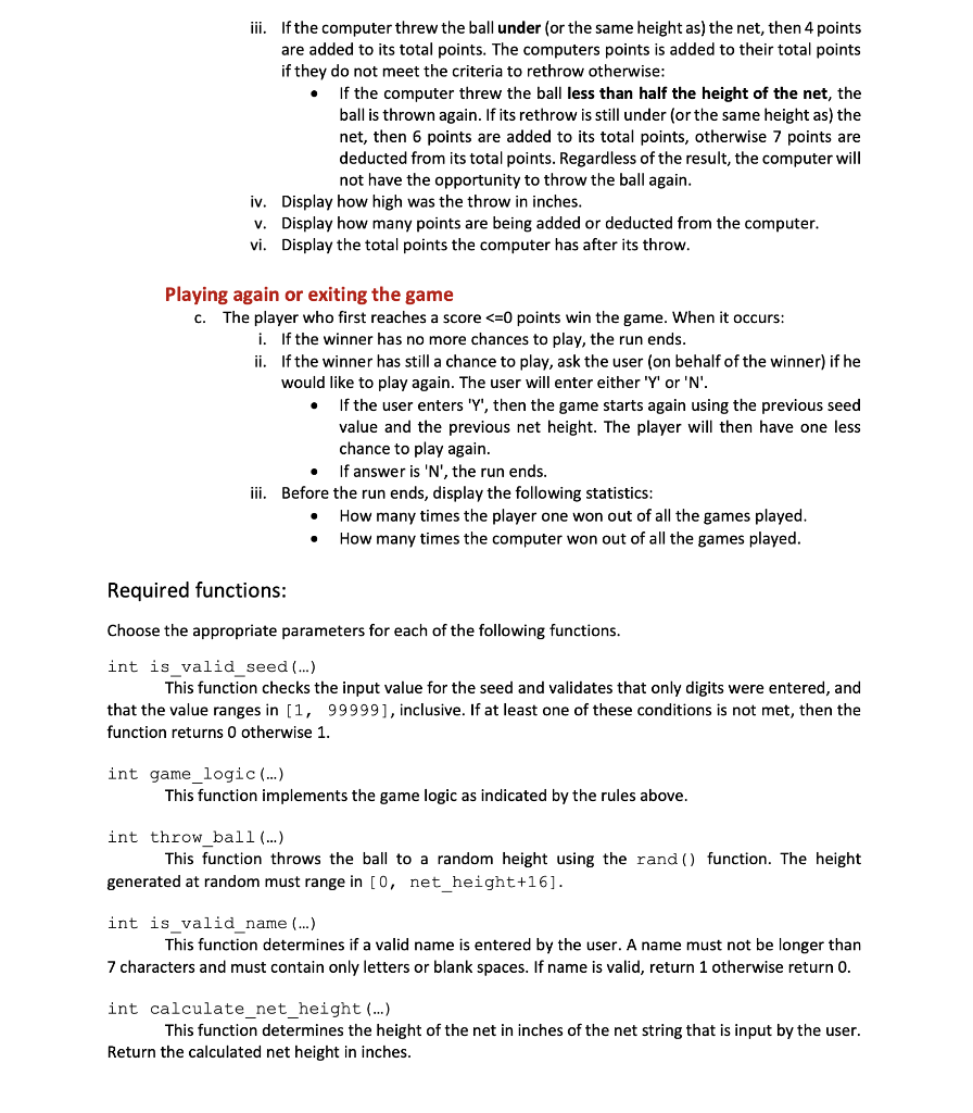 Solved In this project, you will write a C program that | Chegg.com