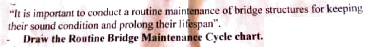 Solved "It is important to conduct a routine maintenance of | Chegg.com