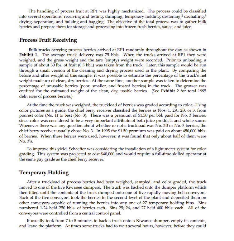 National Cranberry Cooperative, 1996 On February 14, | Chegg.com