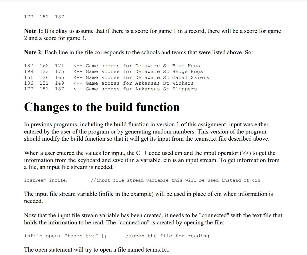 Solved There are two version for this program, I'm looking | Chegg.com