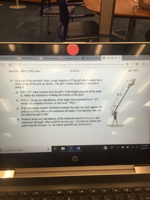 Solved Nee Inbox (865-9- İ UT-Austin Kine O Homework#2 | Chegg.com