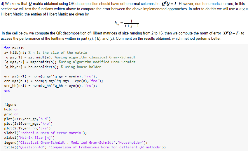 Solved Question 4: In this question we will develop the | Chegg.com