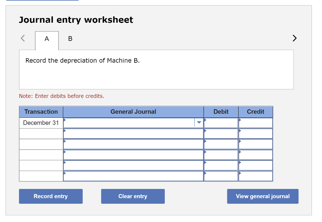 Solved Journal entry worksheet A B > Record the disposal of | Chegg.com