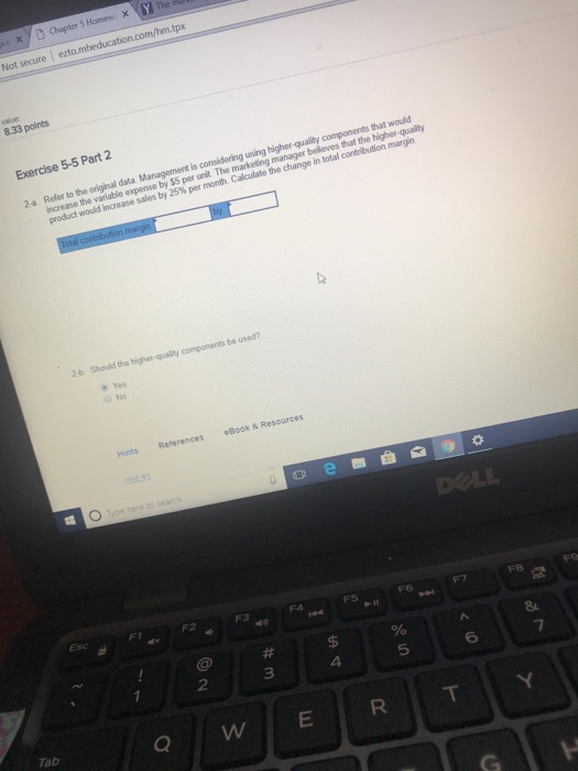Solved COUNTING Questions 4-5 (of 12) Exercise 5-5 Changes | Chegg.com