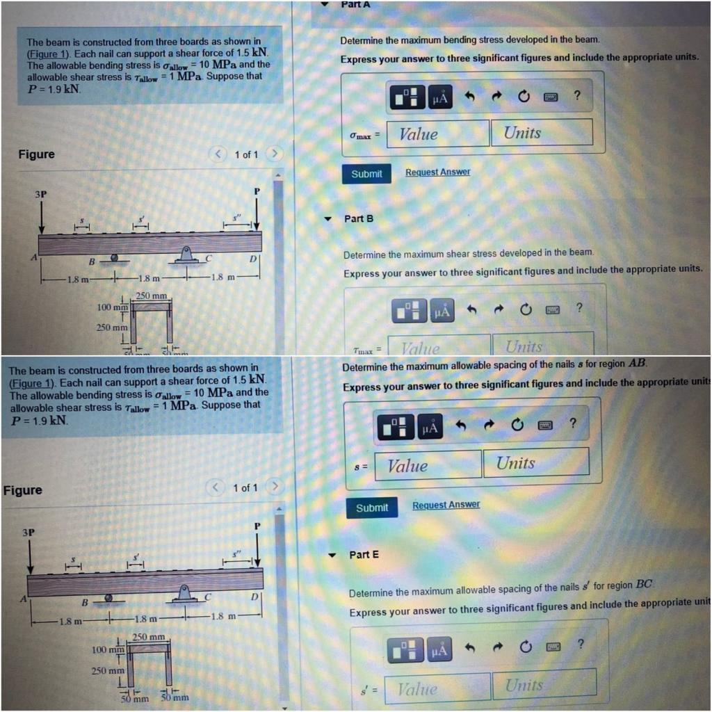 Solved Part A Determine the maximum bending stress developed | Chegg.com Solved Part A Determine the maximum bending stress developed | Chegg.com