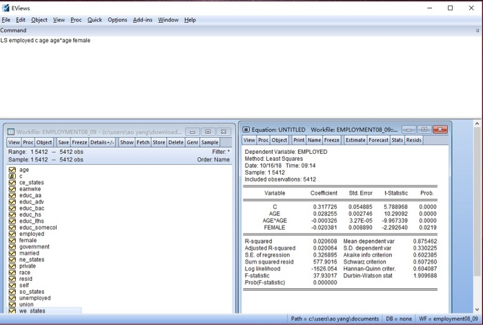 Solved Use the dataset to complete the following: | Chegg.com
