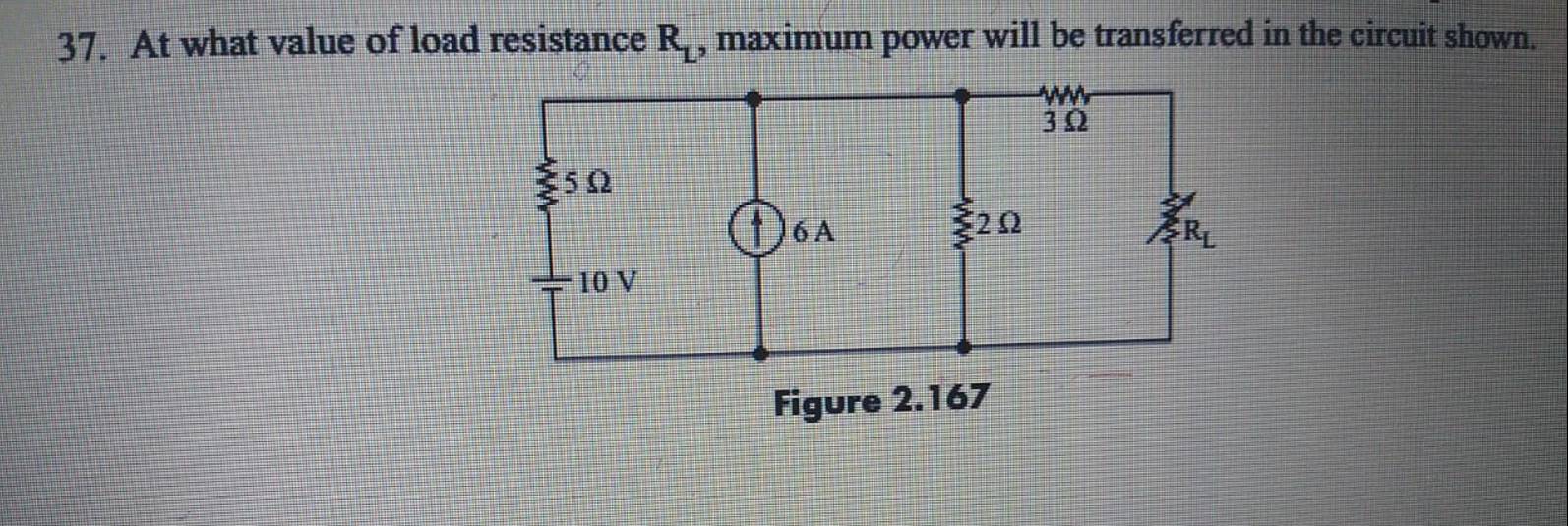 Solved At what value of load resistance RL, ﻿maximum power | Chegg.com