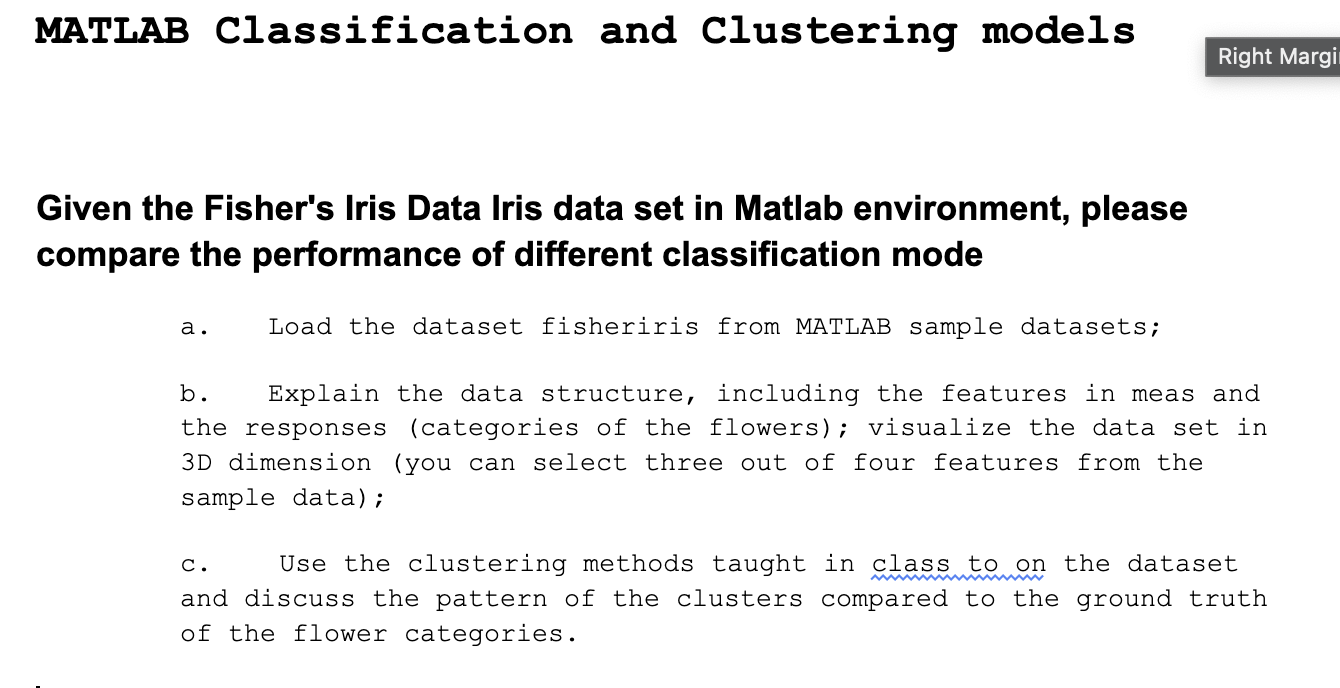 Solved This Is A Matlab Question And Please Help Using A