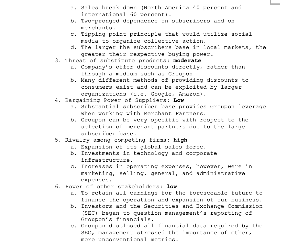 Solved I made EFAS table but I'm uncertain on my answer. I | Chegg.com