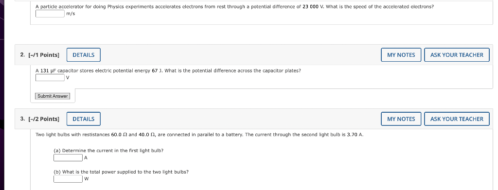 Solved A particle accelerator for doing Physics experiments | Chegg.com