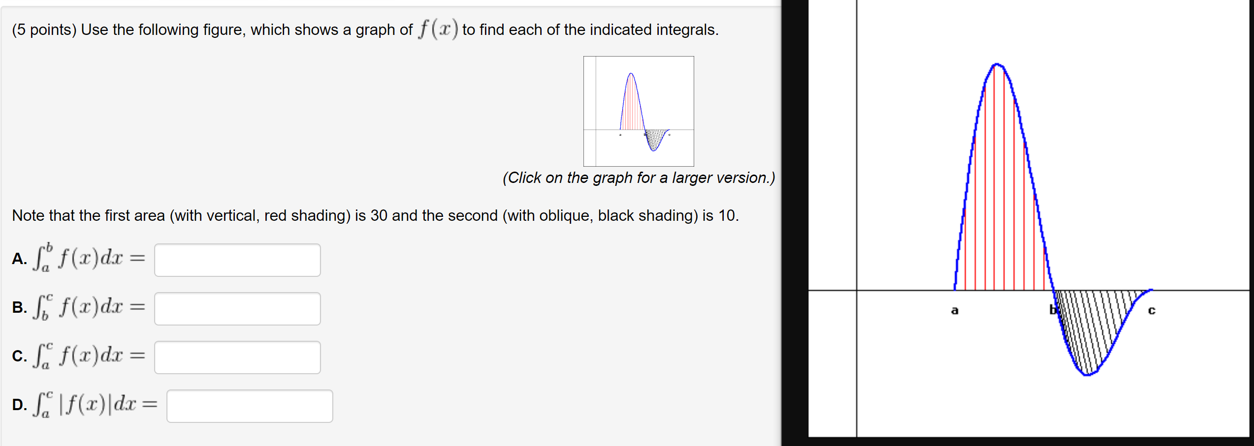 Solved (5 points) Use the following figure, which shows a | Chegg.com
