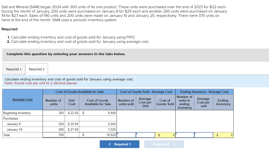 Solved Brief Exercise 8-13 (Algo) Inventory cost flow | Chegg.com