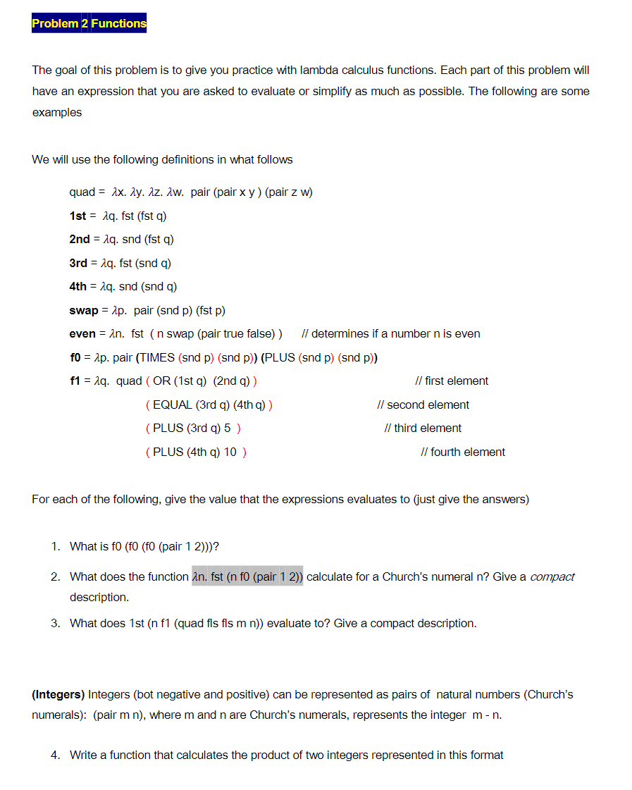 Solved The goal of this problem is to give you practice with | Chegg.com