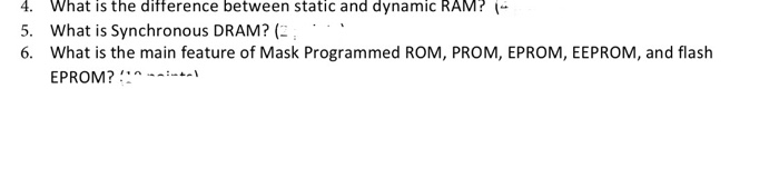 Solved 4. What is the difference between static and dynamic | Chegg.com