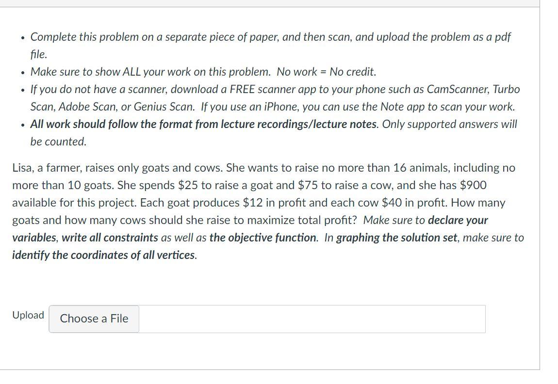 Solved - Complete this problem on a separate piece of paper, | Chegg.com