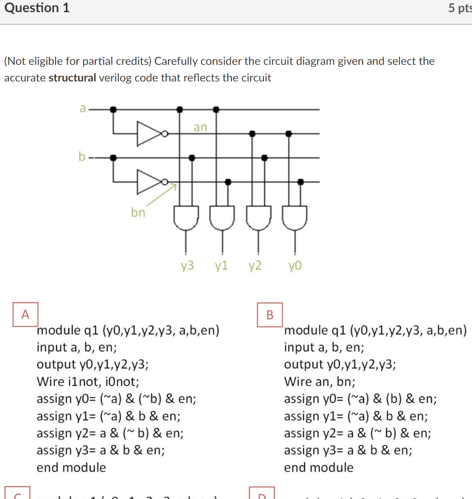 Solved (Not eligible for partial credits) Carefully consider | Chegg.com