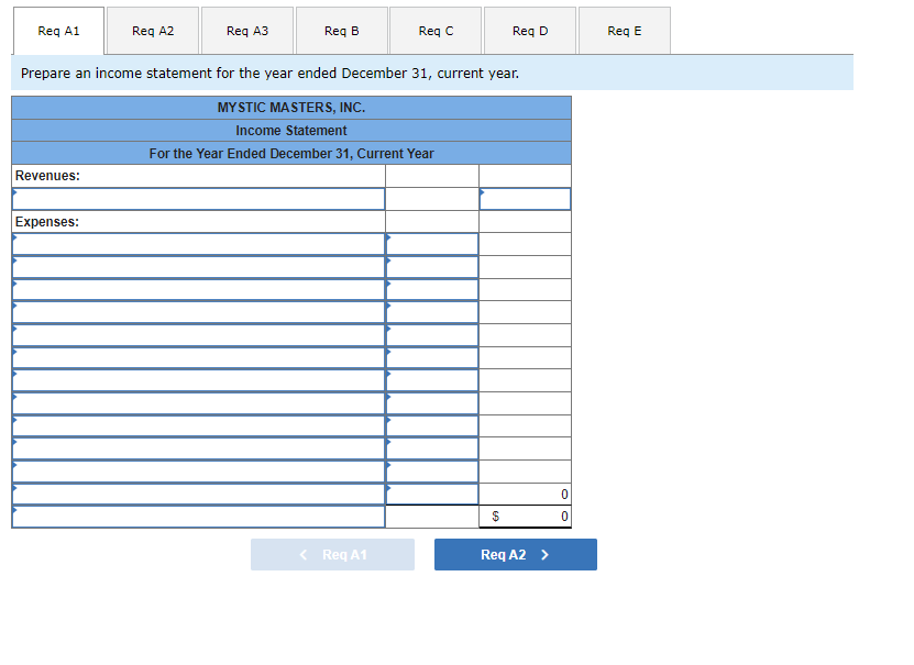 Solved Problem 5.3A (Static) Preparing Financial Statements | Chegg.com