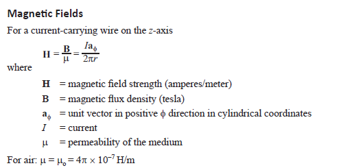 Magnetic Flux Density Formula
