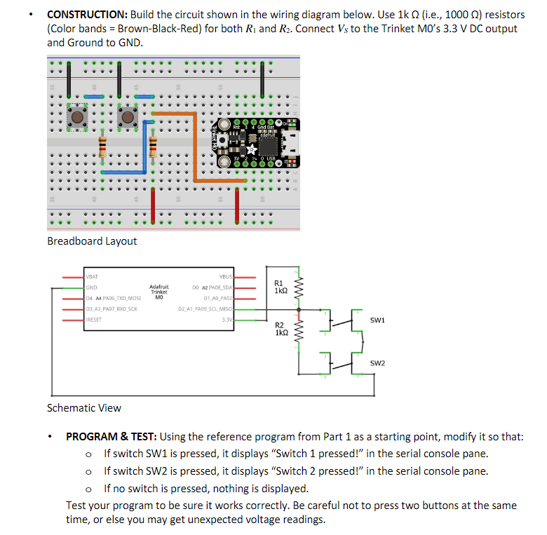Solved Reference Program From The Circuitpython Analog In 1911