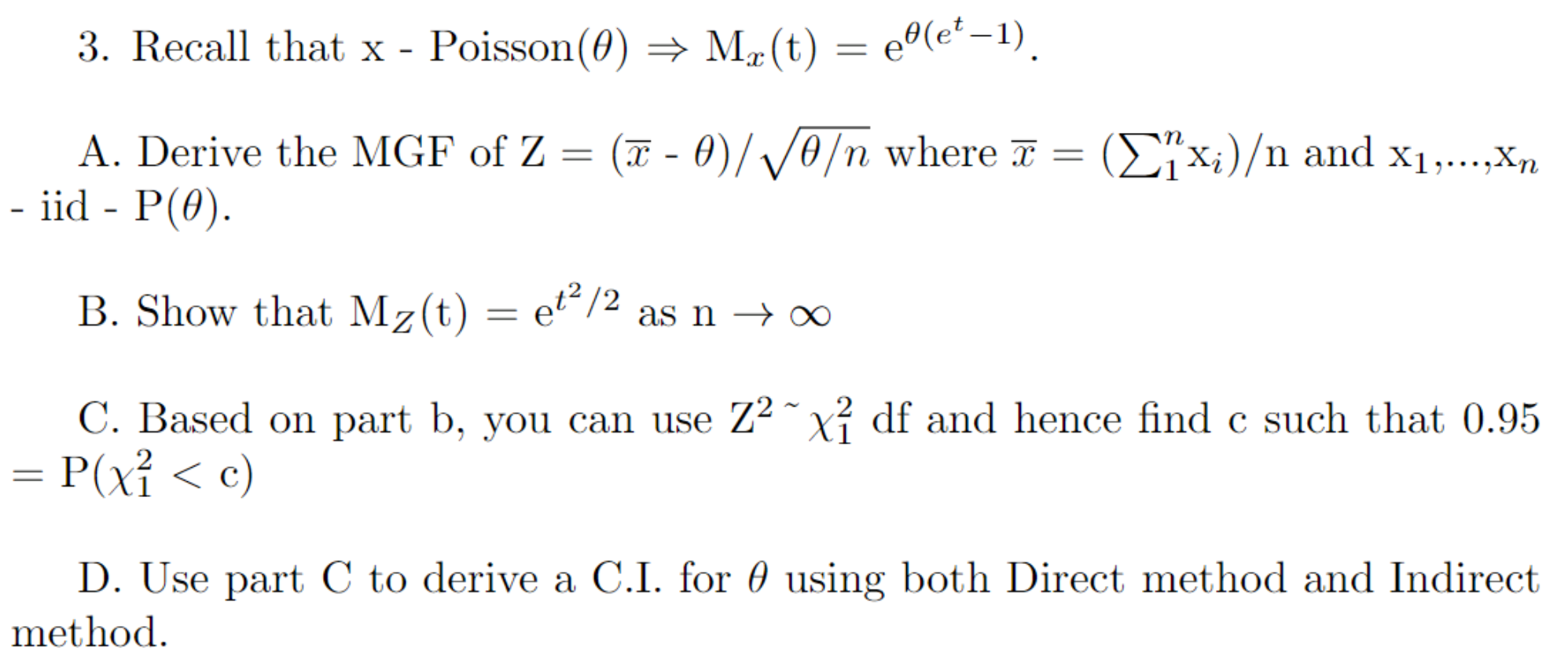 This is Intro mathematical statistics. Please explain | Chegg.com