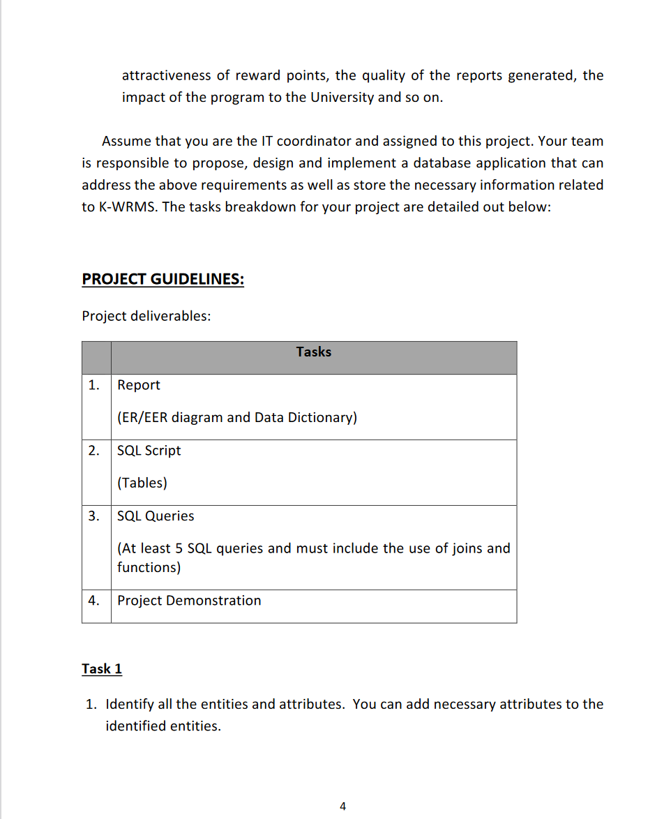 Solved KICT Waste Recycling Management System (K-WRMS) | Chegg.com