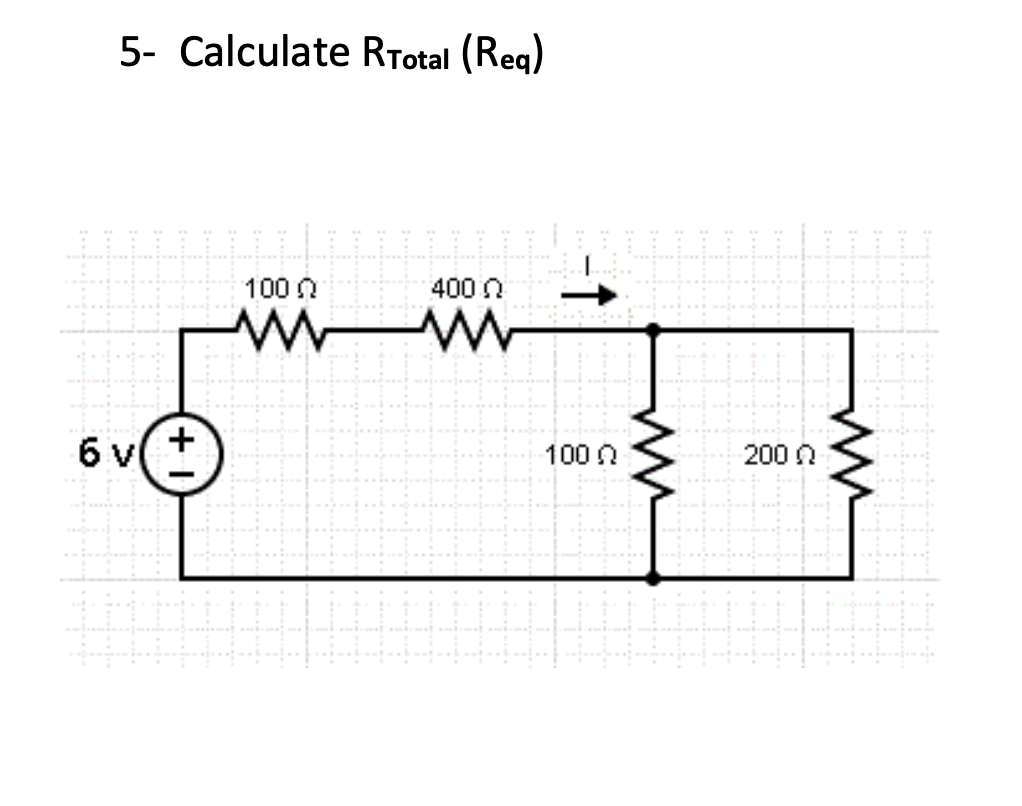 Solved 5- ﻿Calculate RTotal (Req ) | Chegg.com
