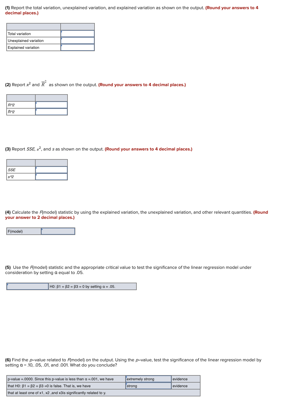 Solved We Give Jmp Output Of Regression Analysis Above 