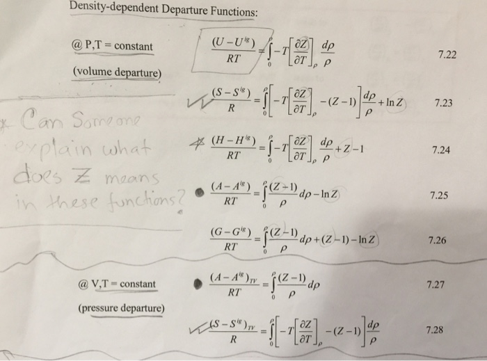 Solved Density-dependent Departure Functions: Ter-ryHE].뽐 @ | Chegg.com
