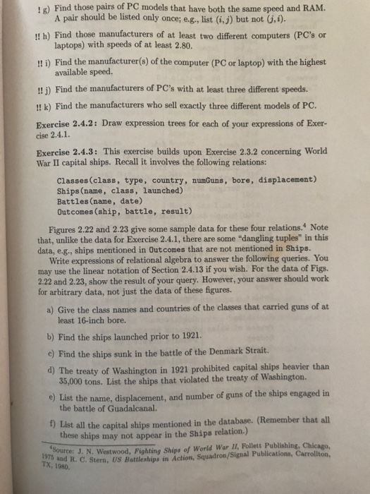 Solved Exercise 6 3 2 Write The Following Queries Based On
