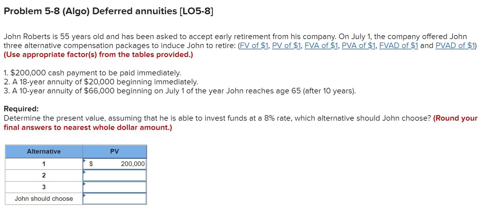 Solved I am not understanding how to figure out which table | Chegg.com