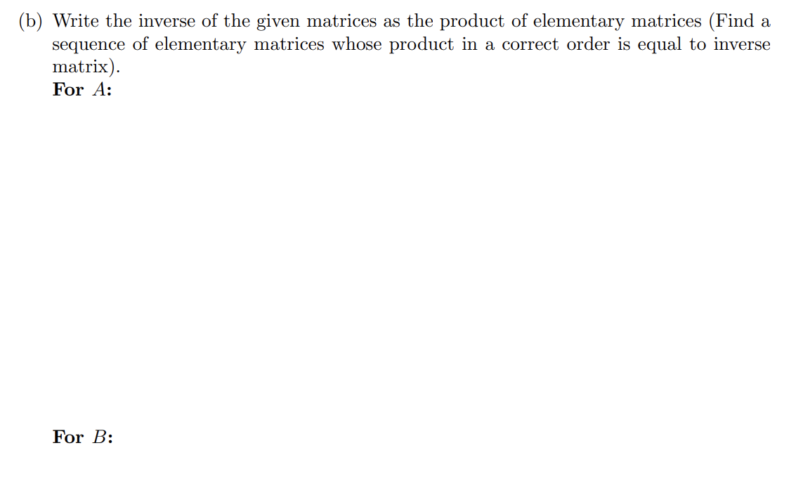 Solved A=[1i1+i2−i],B=⎣⎡1110001010111200⎦⎤,C=⎣⎡121338125⎦⎤ ( | Chegg.com