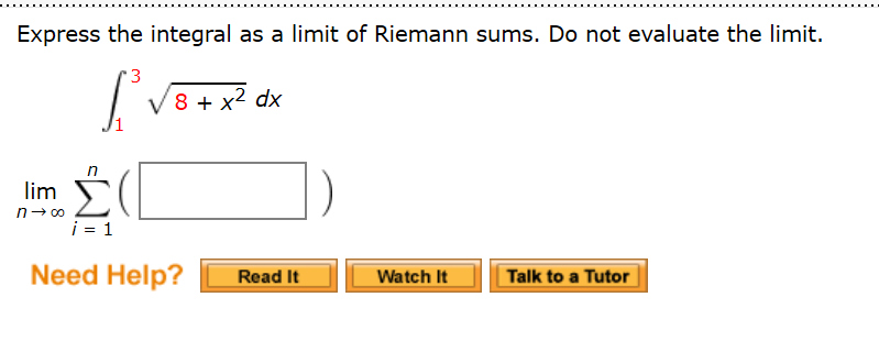 Solved If f(x) = x2 - 4,0 SXS 3, find the Riemann sum with n | Chegg.com