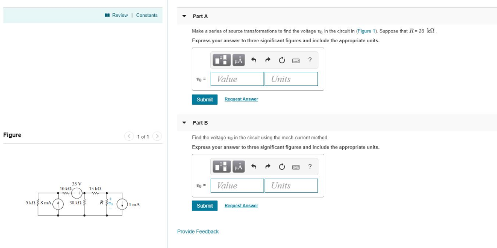 Solved Review | Constants Part A Make a series of source | Chegg.com