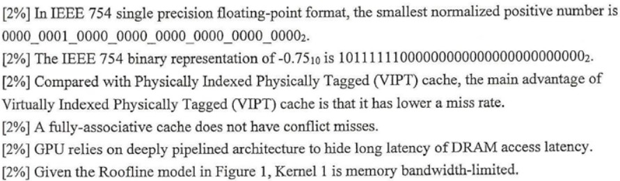 Solved [2%] ﻿In IEEE 754 ﻿single precision floating-point | Chegg.com