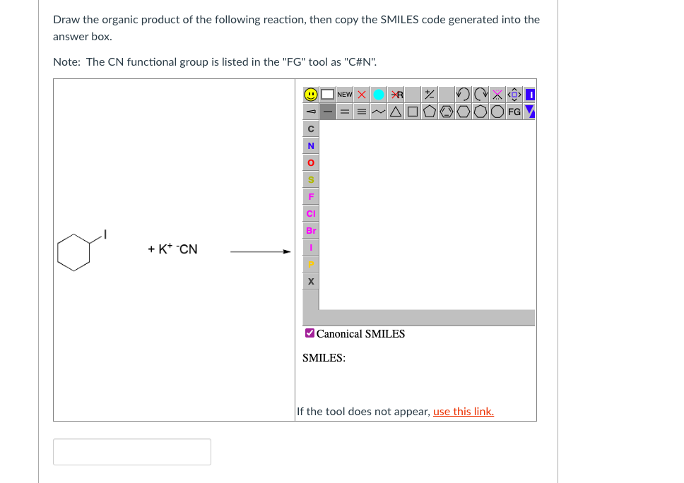 Solved Draw the organic product of the following reaction, | Chegg.com