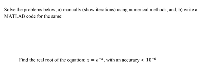 Solved Matlab Question Note That Both A And B Are 
