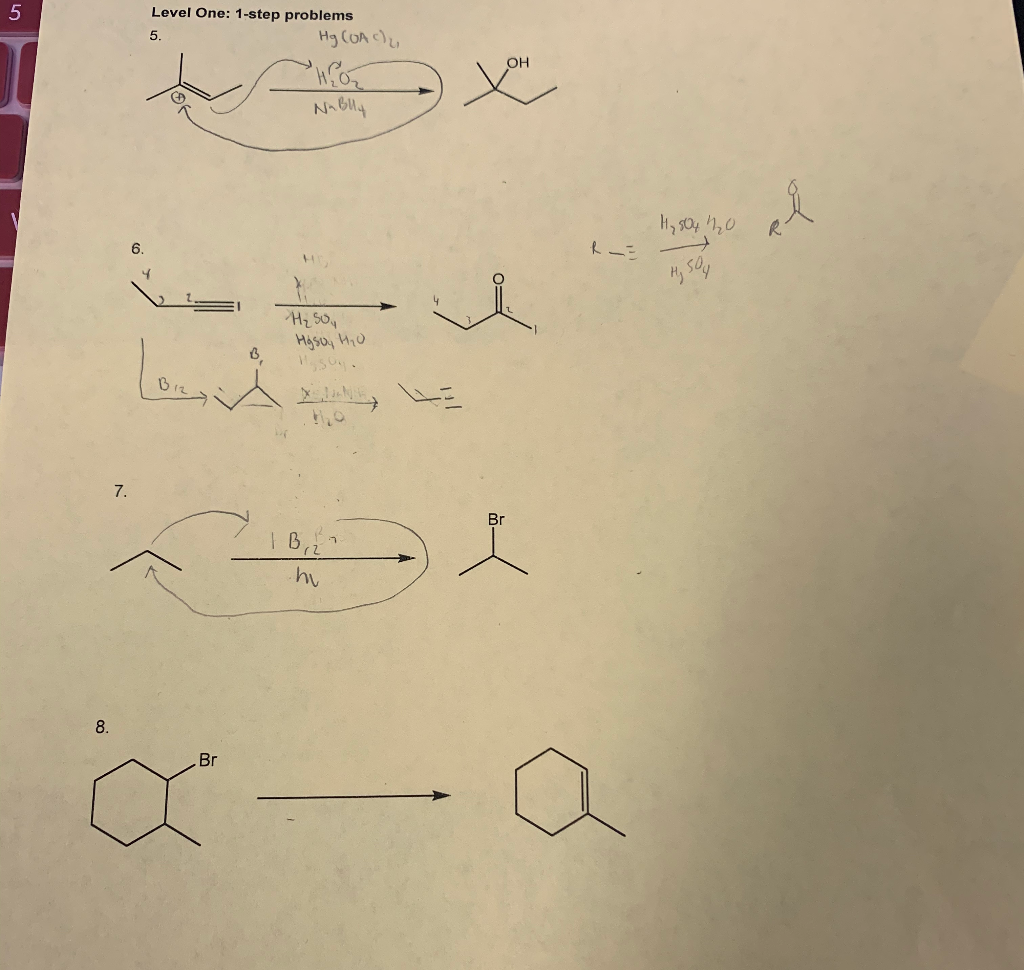 Solved Need Help With synthesis problems. Organic Chemistry | Chegg.com