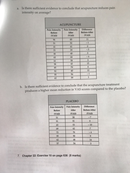 Solved A Visual Analog Scale (VAS) is a graphic rating tool | Chegg.com