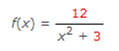 Solved second derivative f(x)=12x2+3 | Chegg.com