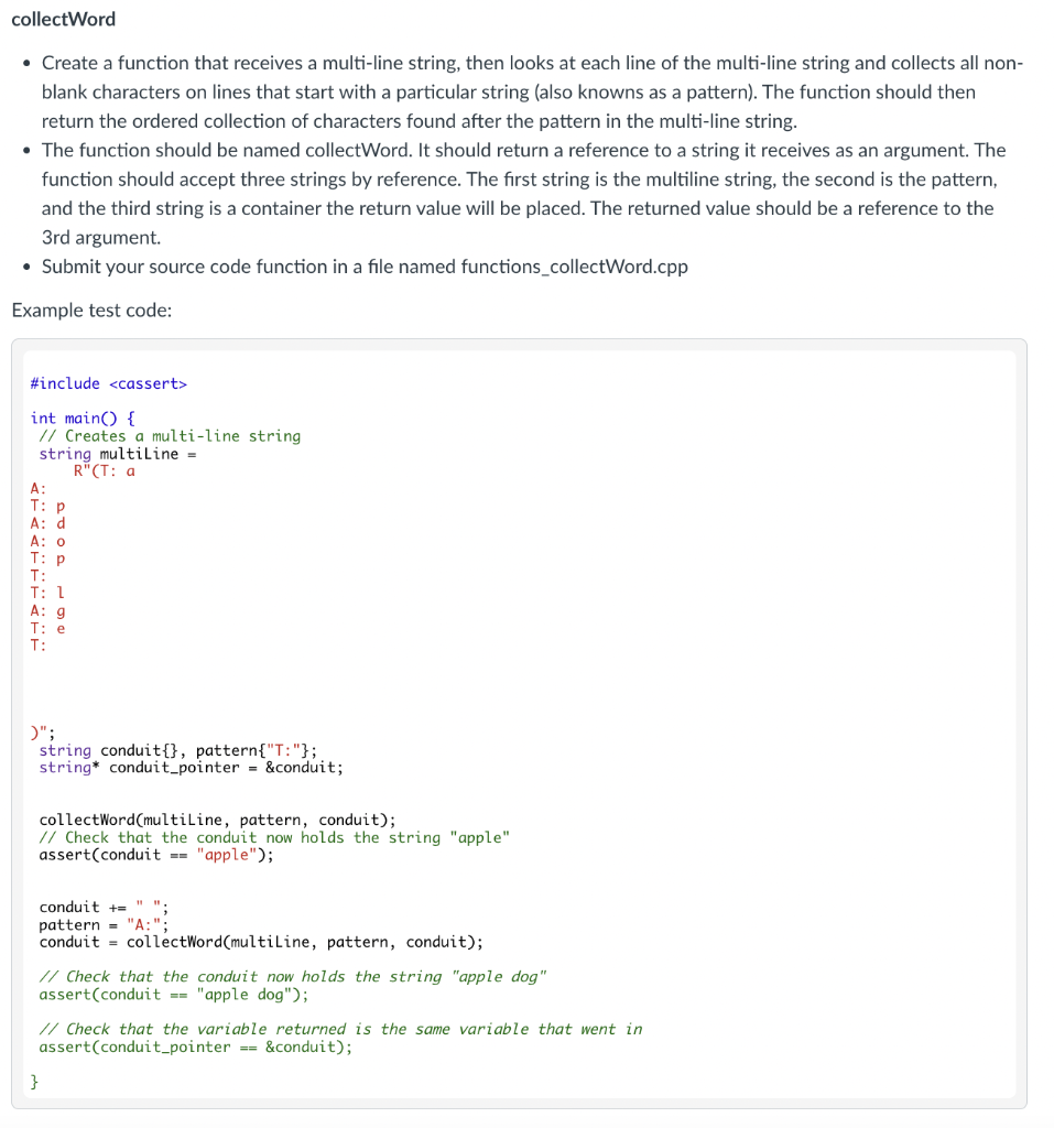 Solved Use C++. Include a DEMO of the code running. Include | Chegg.com