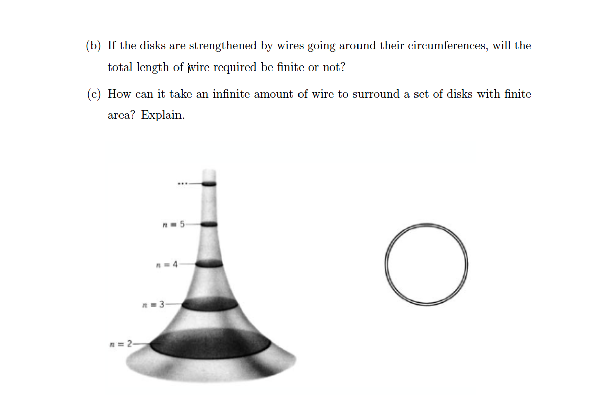 Solved 4. An infinitely tall tower of circular cross section | Chegg.com