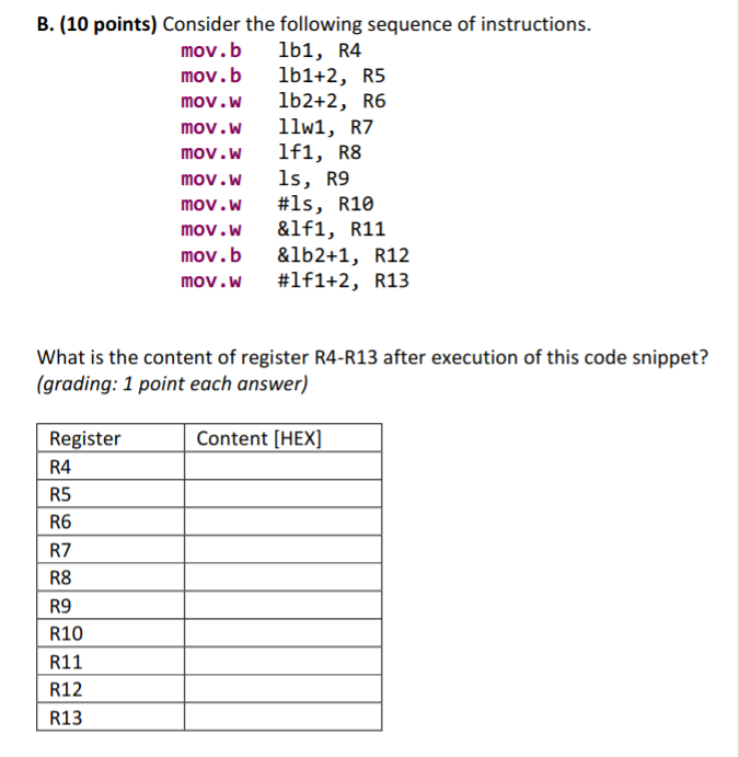 Solved lb1: lb2: lw1: llw1: lf1: ls: .data .byte | Chegg.com