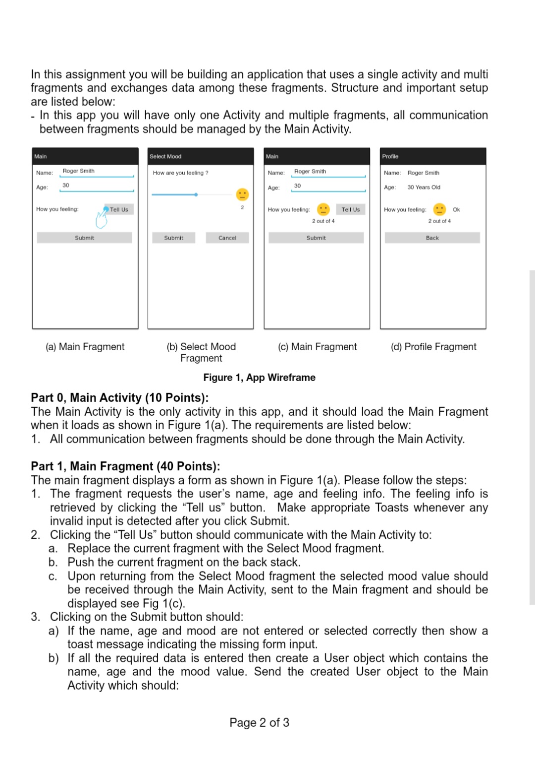 Solved please provide the XML code and the java code to | Chegg.com